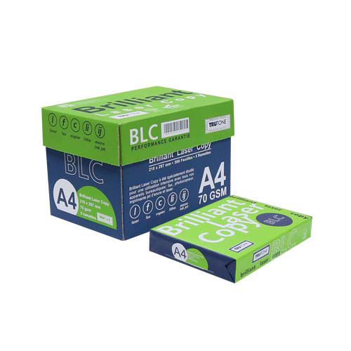 【BLC】雪白影印紙 70g / A4 ( 500張*5包/箱) - 影印紙 - 融利達 | 專營3M地墊、金百利、舒潔、五月花、衛生紙、擦手